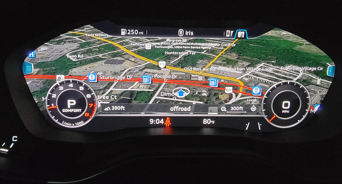 Audi Google Earth MIB2 – AUTONAVI