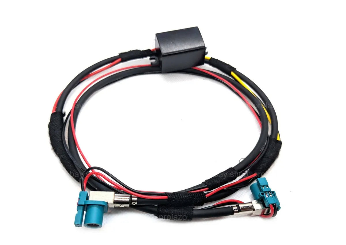 Retrofit CID cable for BMW EVO unit to NBT monitor with voltage conver ...