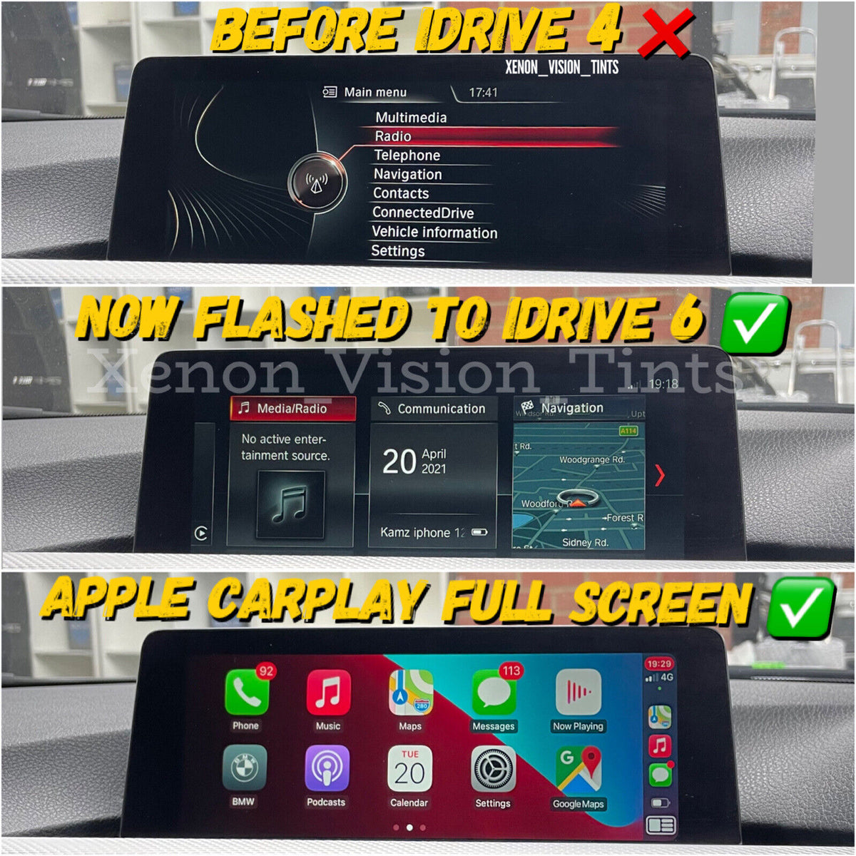 NBT EVO ID4 flash to EVO ID6 Upgrade – AUTONAVI
